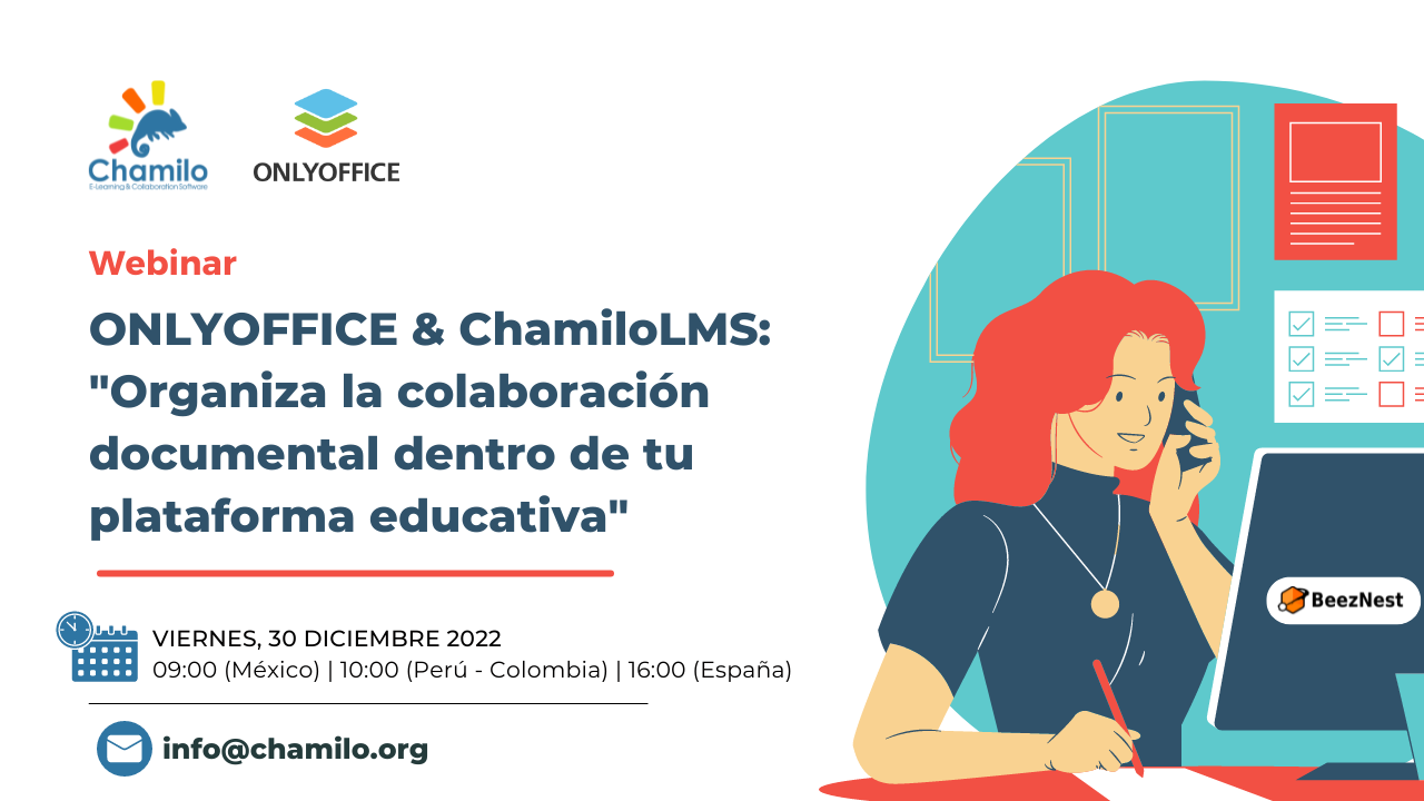 ONLYOFFICE & ChamiloLMS: "Organiza la colaboración documental dentro de tu plataforma educativa ...